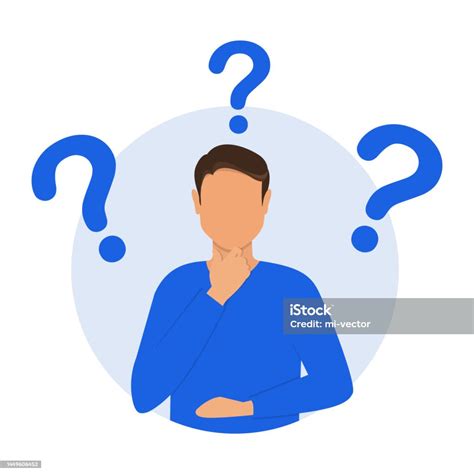 Ilustración De Resolución De Preguntas O Problemas Concepto De Problema
