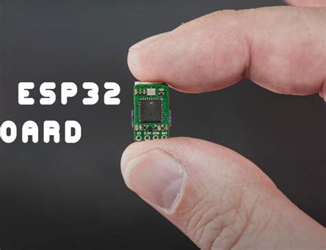tiny esp32 board electronics