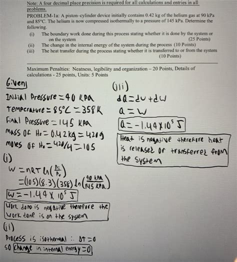 Solved Note A Four Decimal Place Precision Is Required For