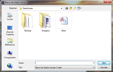 Ômega Informática Geraaccess Gerador De Código Delphi Para Bancos Ms