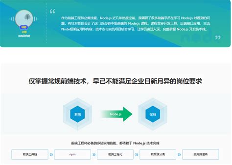体系课 node js工程师养成计划 首发 完结 92资源站 it学习网 每日更新