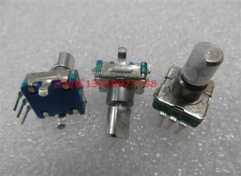 New Taiwan Ec11 Encoder 360 Degree Encoder Switch Pulse Potentiometer 20 Bit With 12 Half Axis