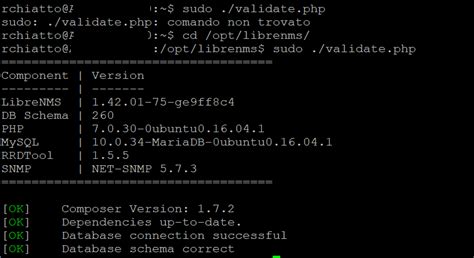 installazione e configurazione di librenms su ubuntu server 16 04