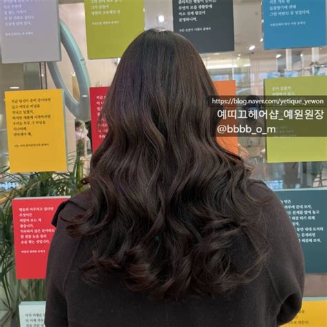 부천 미용실 풍성하고 여성스러운 무드를 주는 레이어드s컬펌레이드펌 예띠끄헤어샵 예원원장 네이버 블로그