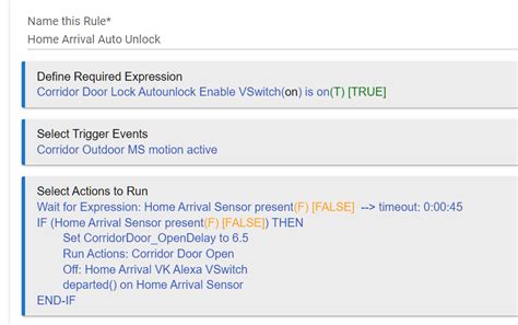 wait for expression missing expression 📐 rule machine® hubitat