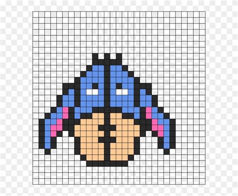 Find Hd Eeyore Perler Bead Pattern 150583 Mario Mushroom Christmas