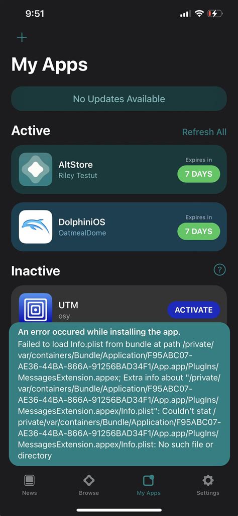 Altserver Could Not Be Found R Altstore