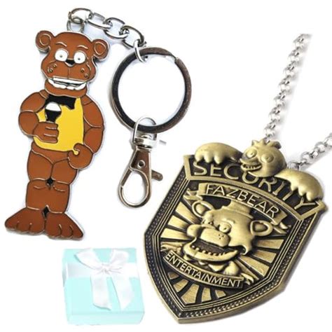 Fnaf Security Badge Metal Pin Freddy Fazbear Chika Five Want It All