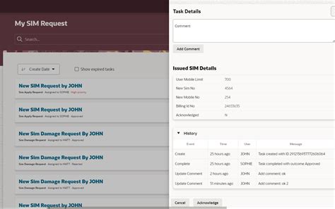 Issue With Acknowledgment Button In Task Details Page Not Updating Emp