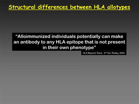 Ppt Structurally Based Hla Matching A Useful Tool To Fill The Gaps In Current Hla Matching