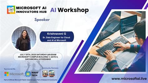 Aiworkshop Hackathon Microsoftai Aiinnovation Techevent