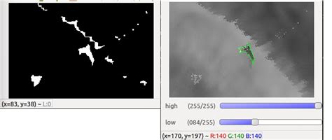 Python Opencv Find Contours Of Area Without Clear Borders Stack