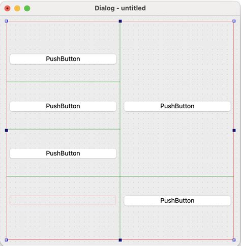파이썬 Qtdesigner 로 Grid Layout 위젯 활용하기
