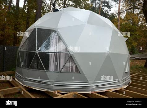 Geodesic Dome For Glamping And Camping Thin Shell Structure Lattice Shell Based On Geodesic