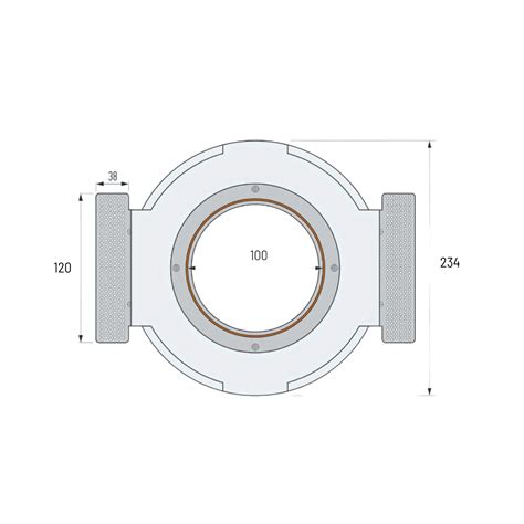 Ergovent Rondo White Frameless Diffuser Pure Ventilation