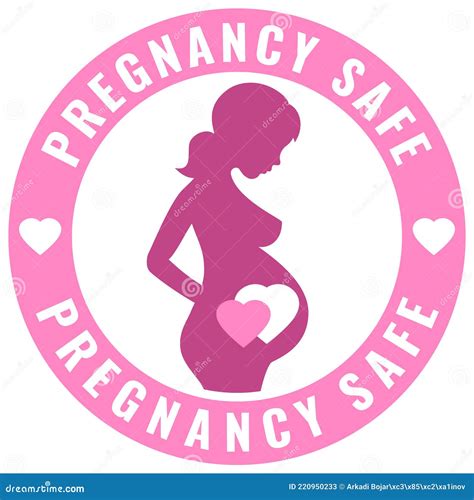 Pregnancy Safe Vector Icon Stock Vector Illustration Of Cosmetics