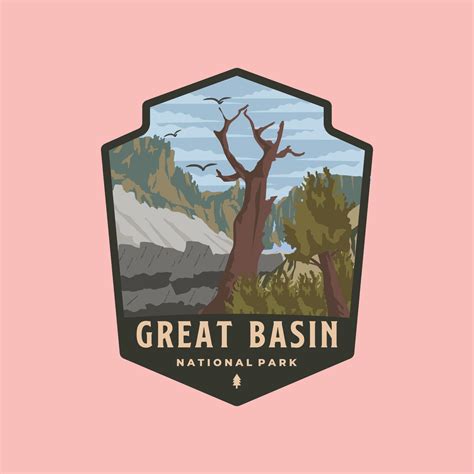 Great Basin National Park Logo Symbol Illustration Design 56770104