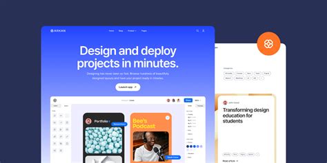 Arkan Saas Template Figma