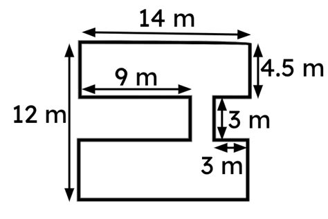 Area Of Composite Rectilinear Shapes Ks3 Y7 Maths Lesson Resources