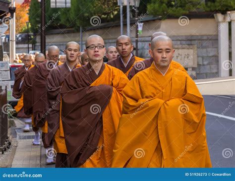 Buddhist Monks In Japan