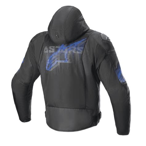 Alpinestars Zaca Air Venom Waterproof Jacket Black Electric Blue