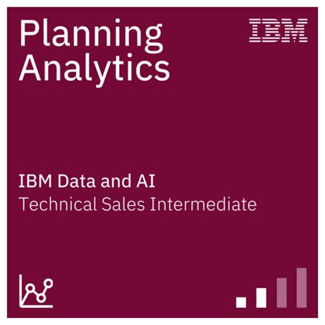 Planning Analytics Technical Sales Intermediate Credly