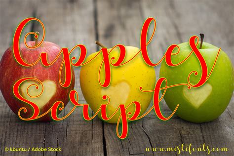 Apples Script Font Misti S Fonts FontSpace