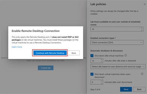 为 Linux 实验室启用图形远程桌面 Azure Lab Services Microsoft Learn