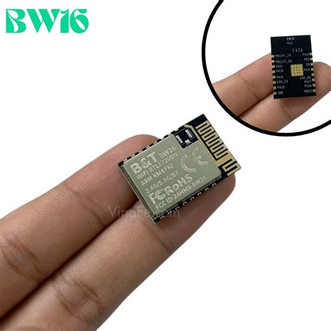 MẠch Thu PhÁt Dual Band Wi Fi Bluetooth Soc Rtl8720dn Bw16 Kit Ai Thinker