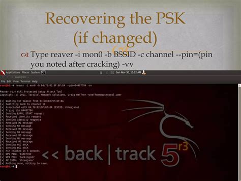 Cracking Wpawpa2 Encrypted Wi Fi Network Using Backtrack Pptx