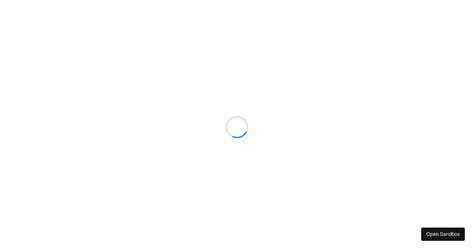 Spinner Codesandbox
