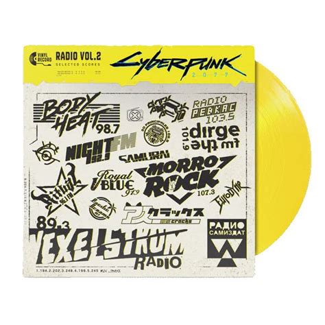 Cyberpunk 2077 Radio Vol 2 Vinyl Official Soundtrack Compilation