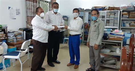 លោក ឆាយ លាភា នាំយកថវិកាឧបត្ថម្ភជូន ឯកឧត្តម ឡុង ឈុនឡៃ ប្រធានក្រុមប្រឹក្សាខេត្តកំពង់ឆ្នាំង