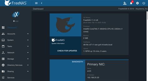 upgrade freenas 9 x to 11 x using web console dba blog
