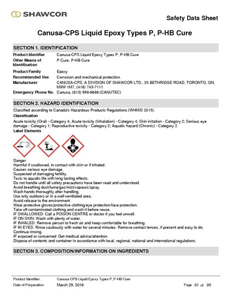 Polyurethane Sds Sheet At Anna Kowalski Blog