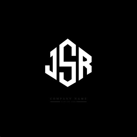 Jsr Letter Logo Design With Polygon Shape Jsr Polygon And Cube Shape