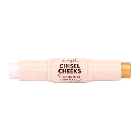 Chisel Cheeks Highlighter Cream Duo Silver Gold