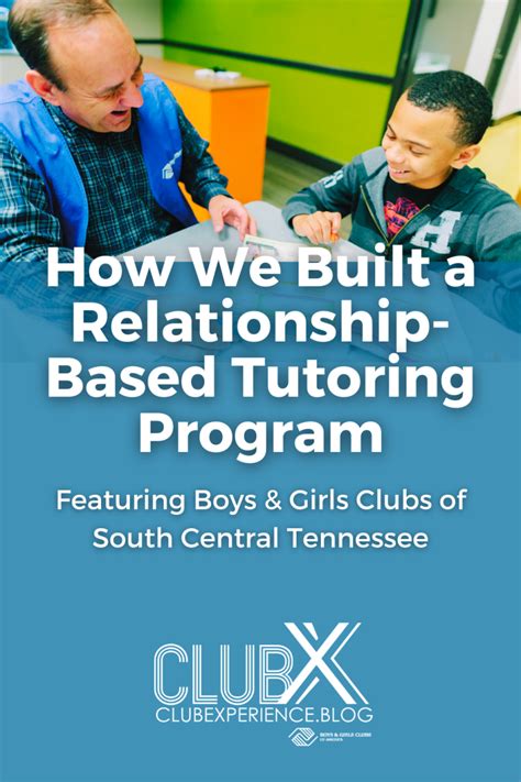 How We Built A Relationship Based Tutoring Program Club Experience Blog