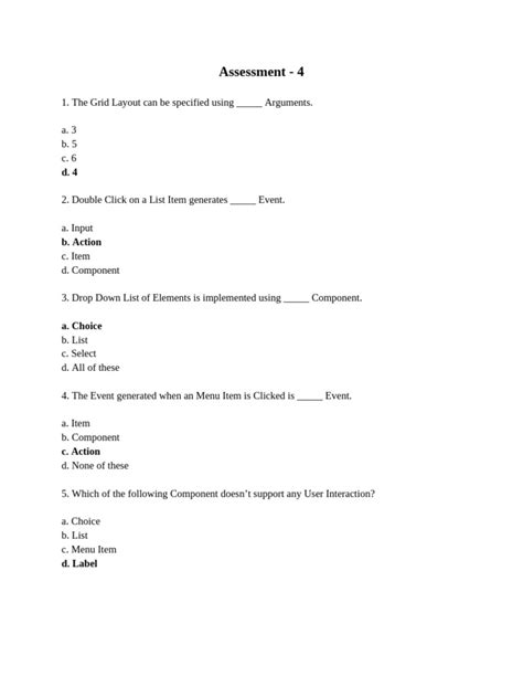 Continuous Assessment 4 Pdf