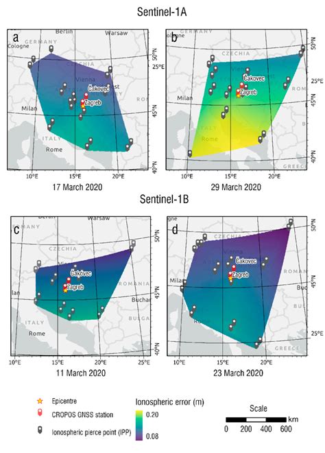 Vertical Single Ionospheric Crossings Interpolated Between Ipps At The
