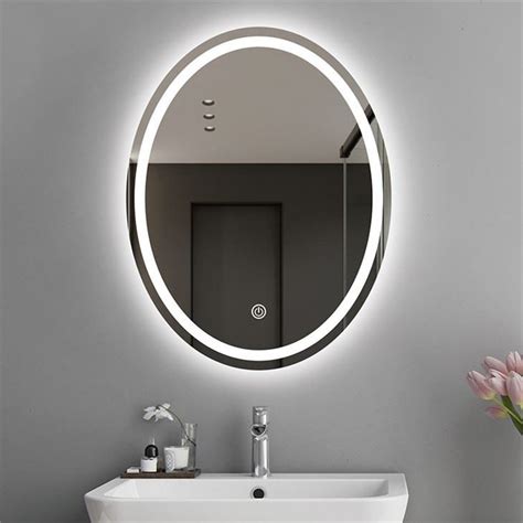 China Custom Mirror With Led Light Suppliers Manufacturers Factory