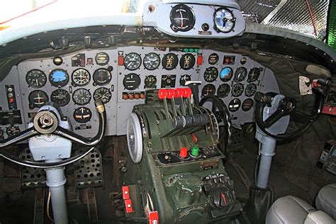 Lockheed Constellation Cockpit Cockpit Of Lockheed Super