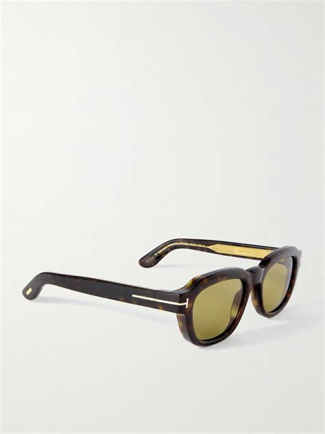 Tom Ford Icon D Frame Tortoiseshell Acetate Sunglasses Tom Ford