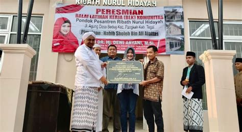 Dear Resmikan Blk Komunitas Pondok Pesantren Ribath Nurul Hidayah