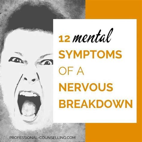 Click To Discover All The Signs And Symptoms Of A Nervous Breakdown
