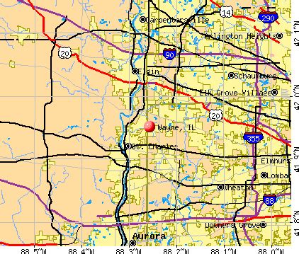 Wayne Illinois Il 60184 Profile Population Maps Real Estate