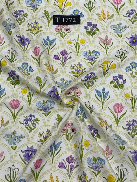 Muslin Floral Print The Wardrobe Fabrics