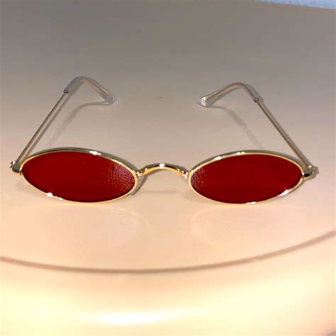 Small Red Eye Frames Glasses Frames Trendy Cool Sunglasses Stylish