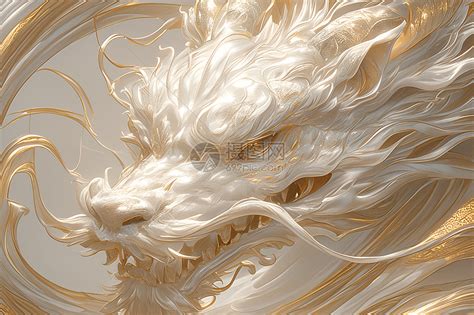 威严的白龙插画图片下载 正版图片601078571 摄图网