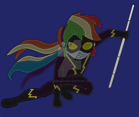 Rainbow Dash Shadow Strike Colored Prototype By Darkmalcontent On